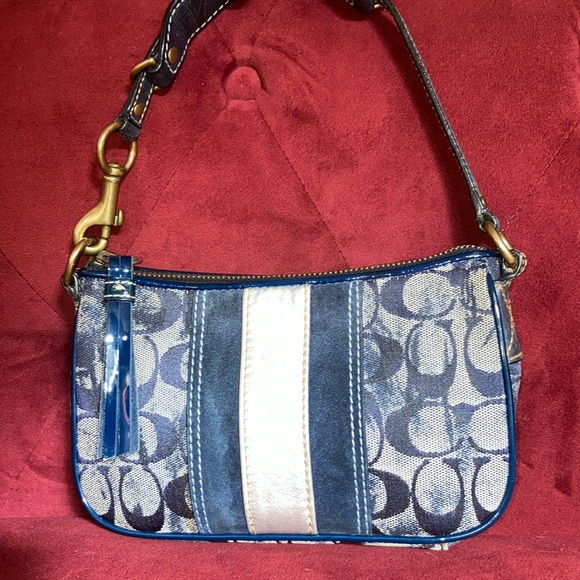 Coach | Bags | Coach Tye Dye Vintage Limited Edition Mini Denim Bag ...
